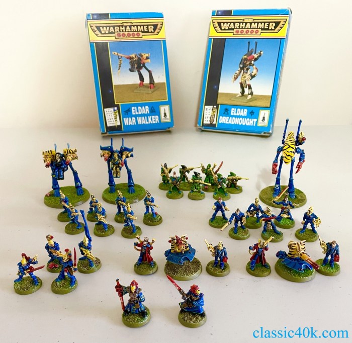 Army Challenge Results – Alaitoc Warp Hunters | Classic Warhammer 40K