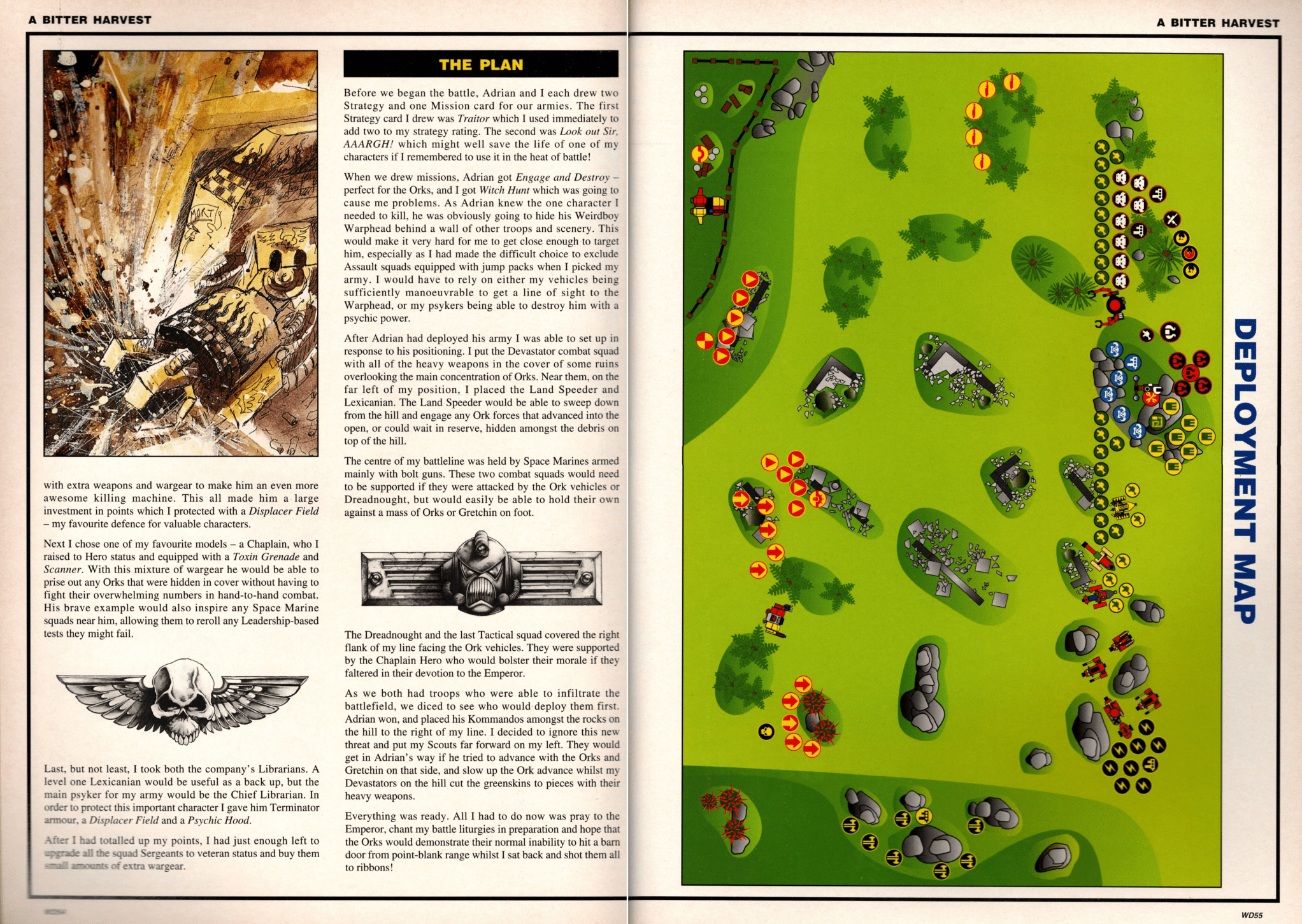 A Bitter Harvest: Fred Reed’s Old School Howling Griffons Space Marines ...