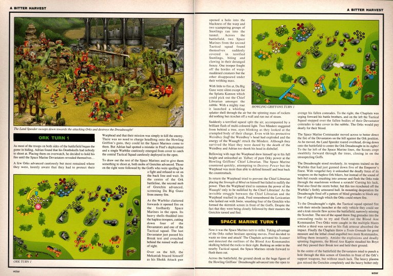 A Bitter Harvest: Fred Reed’s Old School Howling Griffons Space Marines ...