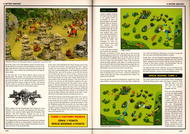 A Bitter Harvest: Fred Reed’s Old School Howling Griffons Space Marines ...