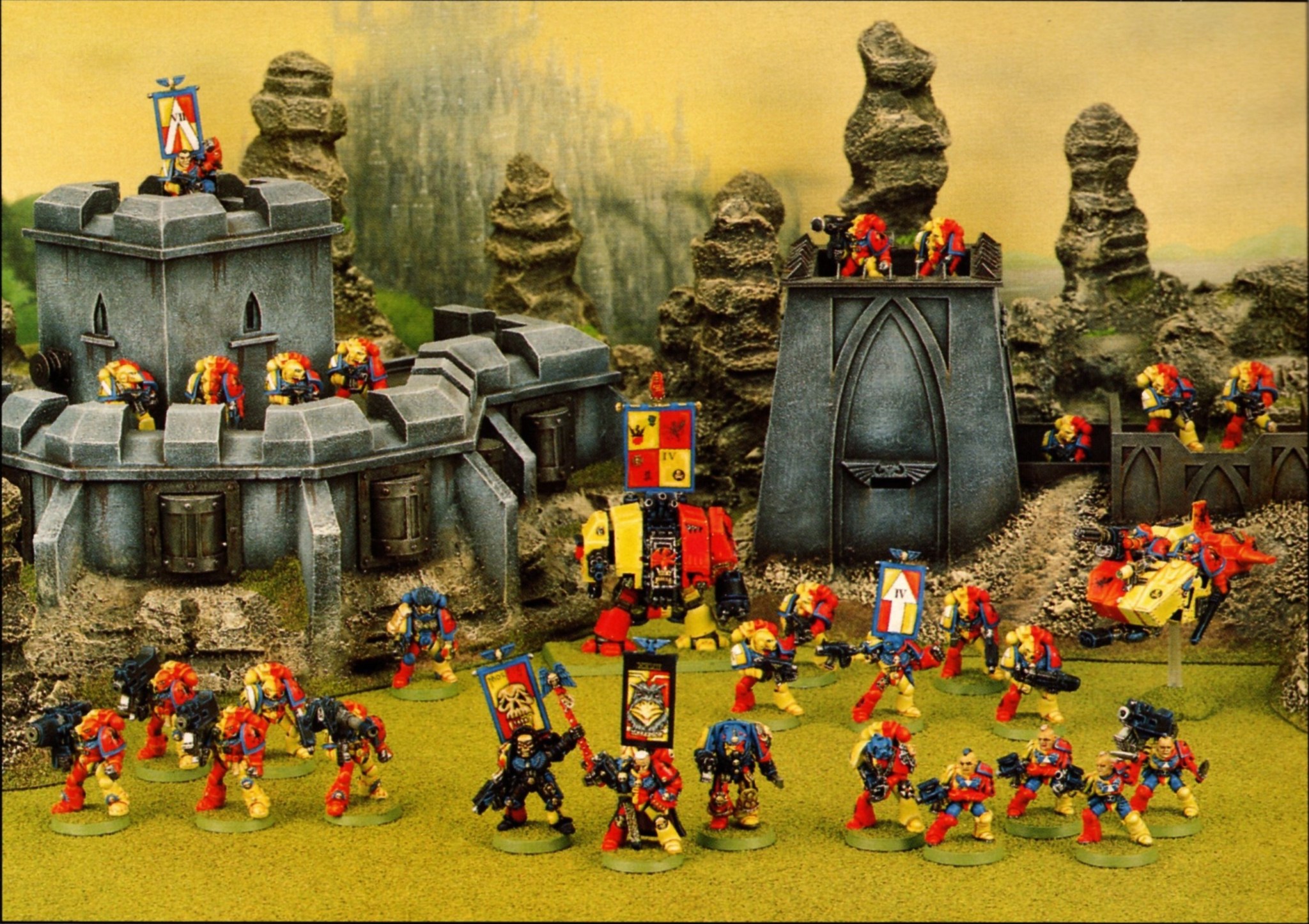 A Bitter Harvest: Fred Reed’s Old School Howling Griffons Space Marines ...