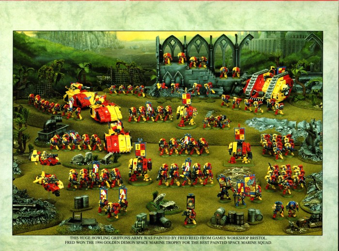 A Bitter Harvest: Fred Reed’s Old School Howling Griffons Space Marines ...